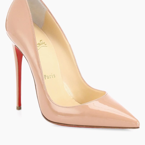 Christian Louboutin | Shoes | So Kate Elegant Nude Stiletto Christian ...